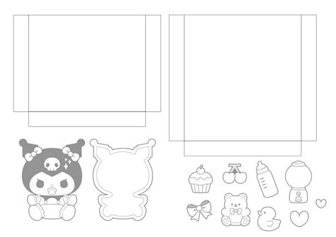 Sub🍼산리오 스퀴시 필통 만들기 세트 언박싱🍼🍭무료 도안공유🍭종이구관 그리는법쉬운 만들기페이퍼 크래프트미니어쳐종이인형 옷입히기 네이버 블로그