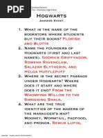 Hermione Granger Monologue Pdf Harry Potter Universe Contemporary