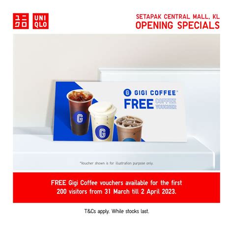 31 Mar 2023 Uniqlo Opening Special At Setapak Central Mall