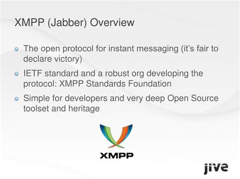 ppt open source xmpp for cloud services powerpoint presentation free