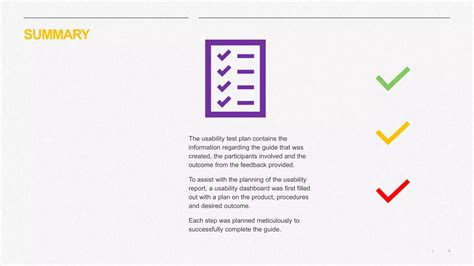 Usability Test Report PPT