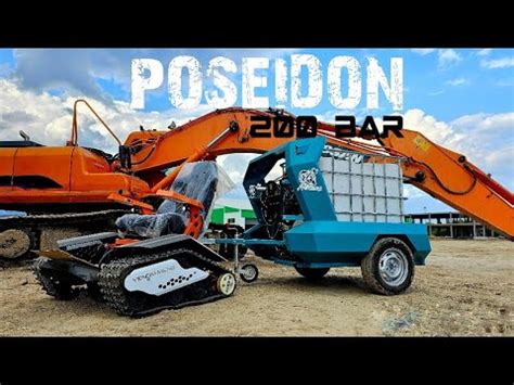 Poseidon автономная мойка высокого давления - YouTube