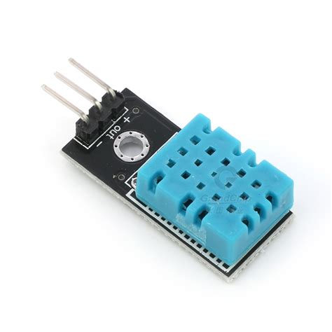 宏图伟业dht11温度模块湿度模块数字温湿度传感器模块送杜邦线虎窝淘