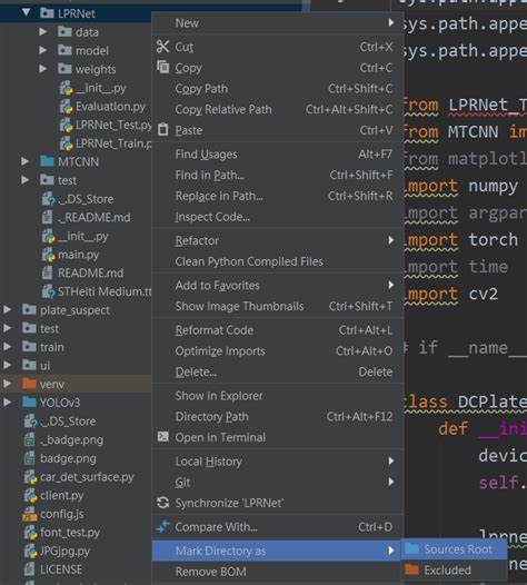 pycharm中将文件目录标记为sources root和sys path append 效果一样 风hua 博客园