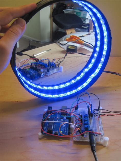Arduino Controlled Rgb Led Infinity Mirror 13 Steps With Pictures Instructables