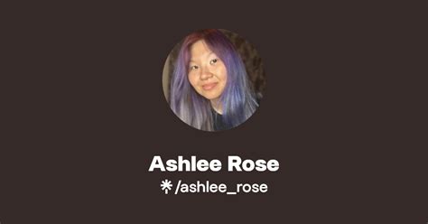 Ashlee Rose Twitter Instagram Linktree