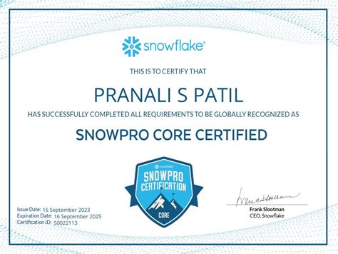 Snowflake Cloud Cloudcertification Data Database Citiustech