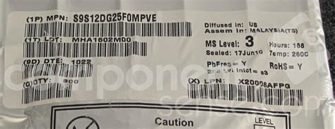 MC S DG MPVE NXP Semiconductors Datasheet PDF Technical Specs