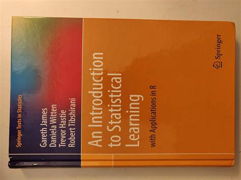 An Introduction To Statistical Learning Gareth James Trevor Hastie Amazon De Bücher