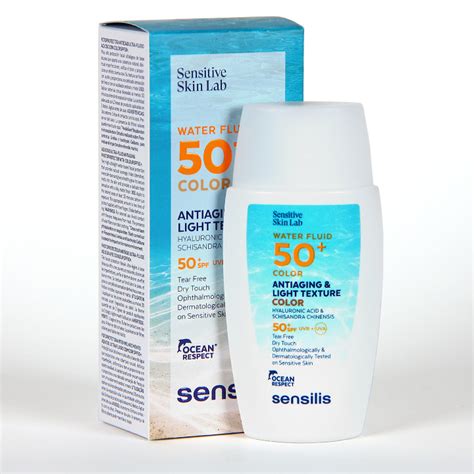 Sensilis Water Fluid Antiaging Light Texture Spf 50 Color 40 Ml