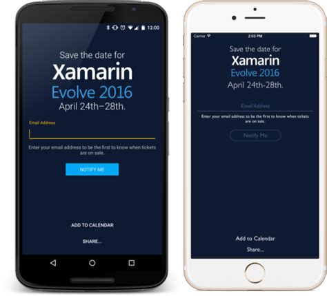 xamarin evolve open source save the date app james montemagno