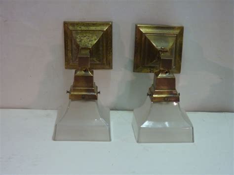 Brass Sconces With Glass Shades