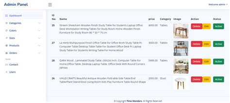 Final Year Project Source Code Of Furniture Ecommerce Website Project In Laravel For Beginners
