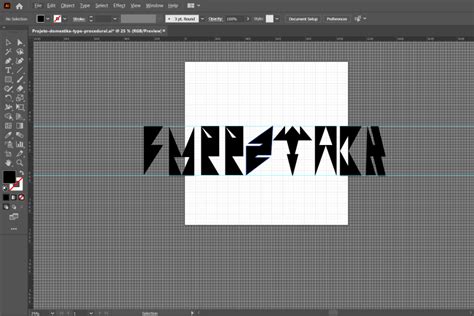 fullstack word type design with procedural animation techniques