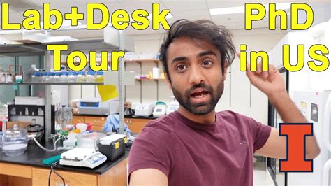 Phd In Us Labdesk Setup Tour Uiuc Edition Youtube