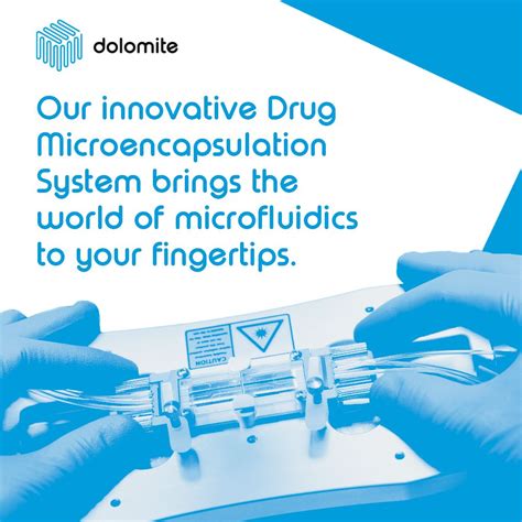 Dolomite Microfluidics On Linkedin 📣 Our Innovative Drug Microencapsulation System Brings The
