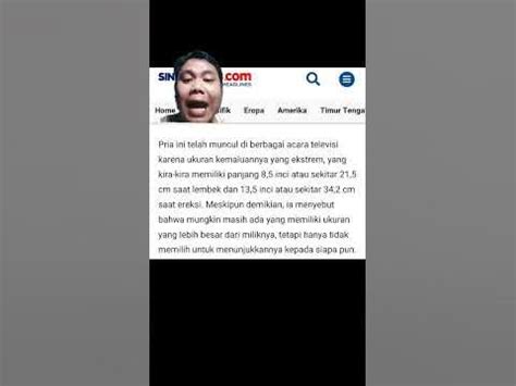 PENIS TERBESAR DI DUNIA! - YouTube