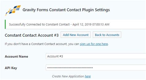Gravity Forms Constant Contact Plugin Crm Perks