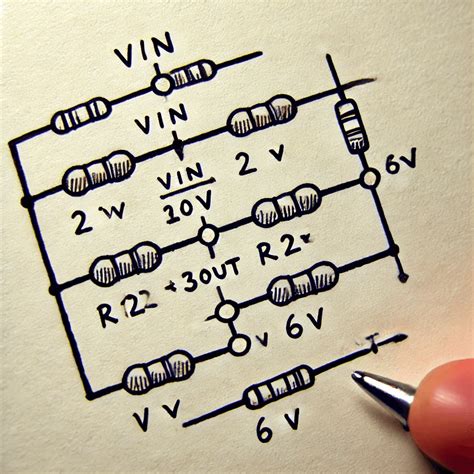 Potential Difference In Resistor Networks