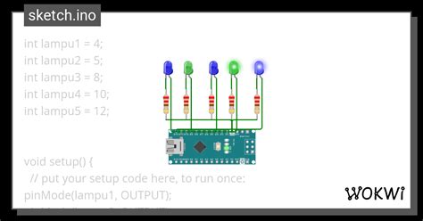 Hanida Pola 2 Wokwi Esp32 Stm32 Arduino Simulator