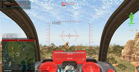 when an esf is in hover mode there will be an h indicator as shown