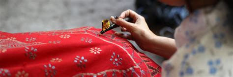 Batik Sekomandi Motif Unik Sulawesi Barat