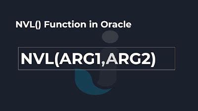 Nvl Function In Oracle
