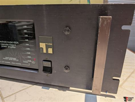 Threshold 400a Class A 100wch Nelson Pass Photo 5763008 Canuck