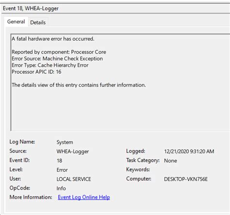 Repeated Reboot In Windows 10 Event Id 41 Techpowerup Forums