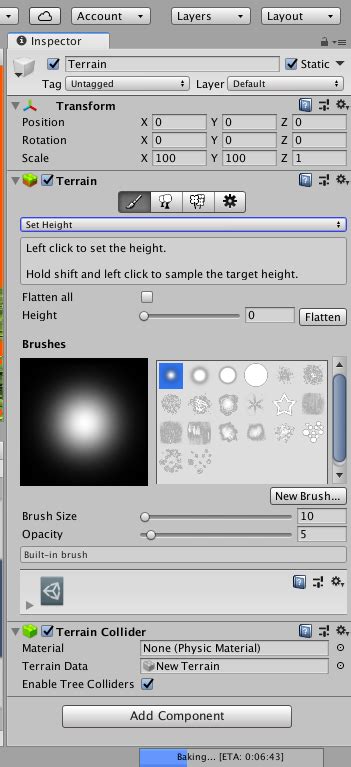 can t add texture on terrain missing button questions and answers unity discussions