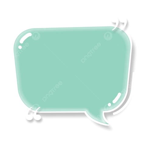 연설 거품 녹색 청록색 설명선 텍스트 상자 거품 이야기 대화 상자 Png 일러스트 및 Psd 이미지 무료 다운로드 Pngtree