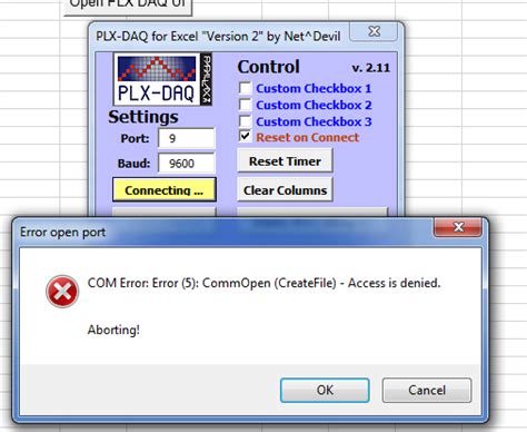 PLX DAQ Version Now With Bit Support And Further New Features Page Interfacing