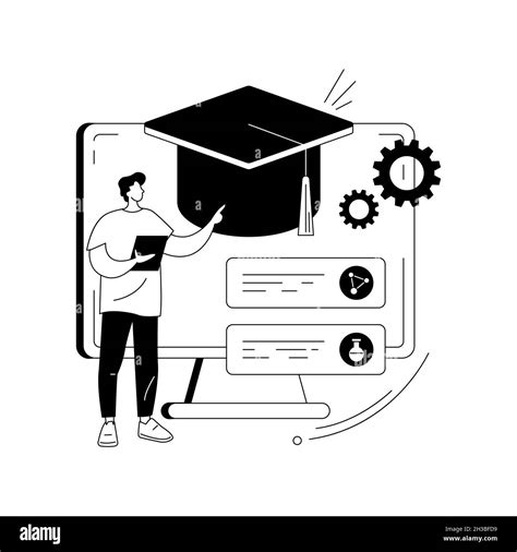 Learning Management System Abstract Concept Vector Illustration Stock Vector Image And Art Alamy