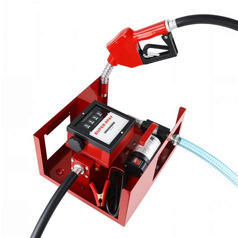 Dcfd40 Diesel Fuel Transfer Pump Kit With Nozzle And Hose