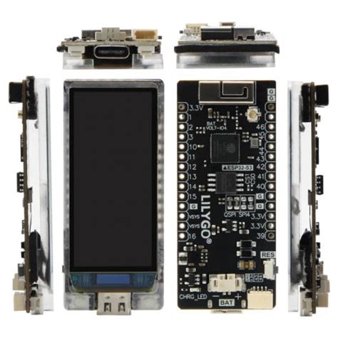 Buy LILYGO T Display S AMOLED Non Solder With Inch AMOLED Screen Display Module Online In