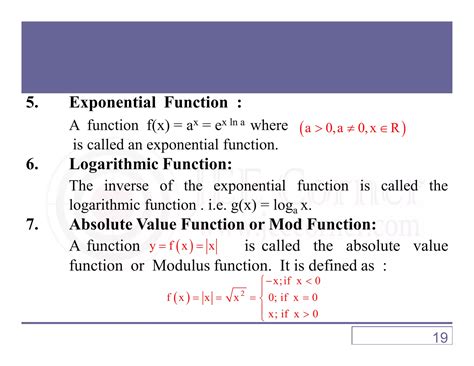 functions theory ppt