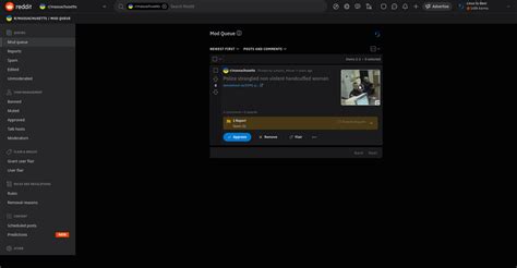 archived posts cannot be cleared from mod query no matter what choice
