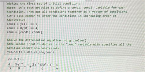 Solved Example 1 Code This Example Solves The