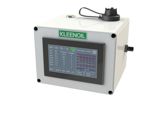 DIGITAL ONLINE PARTICLE COUNTER Kleenoil Filtration India