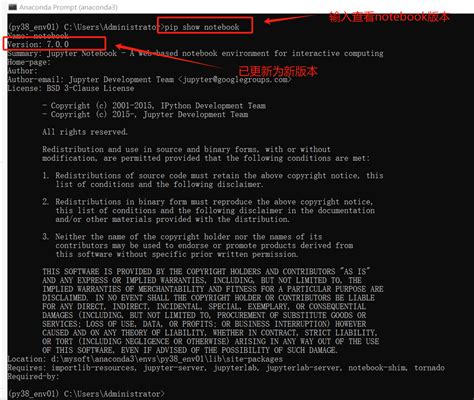 虚拟环境的jupter Notebook的闪退和 版本升级问题 红酒人生 博客园