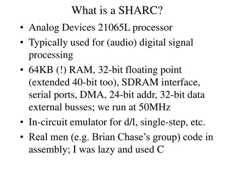 PPT Damper Board Redux SHARC Overview PowerPoint Presentation Free Download ID