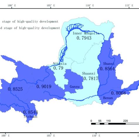 yellow river basin high quality development evaluation results