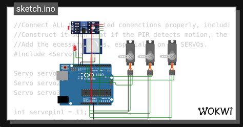 PIR Sensor Activity 1 Copy Copy Copy Copy Wokwi ESP32 STM32 Arduino Simulator
