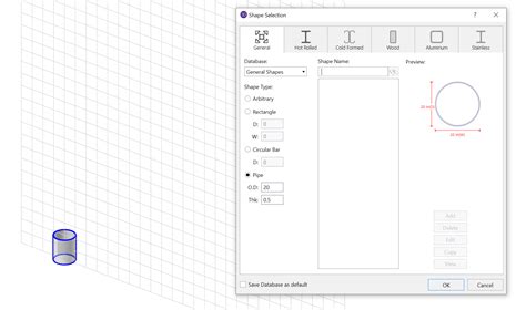 Risa How Do I Model A Tapered Pipe