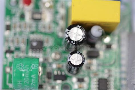 insight into microelectronics motherboard with semiconductor