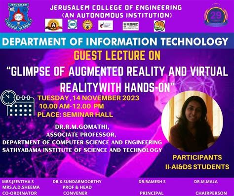 Gomathi R M On Linkedin Happy To Have Delivered A Guest Talk On