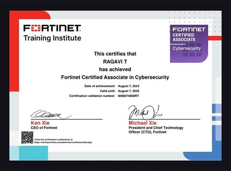 ragavi t on linkedin careertiq fortinet vsbengineeringcollege