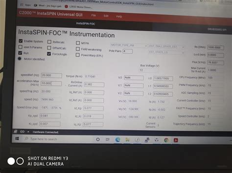 Ccstmdshvmtrinspin C2000 Instaspinuniversal Gui C2000