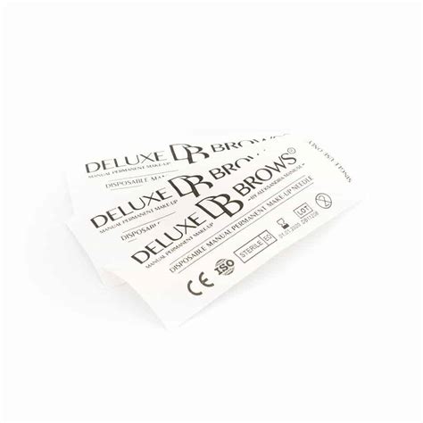 20 X Microblading Nanostroking Manual Shading Blades Deluxe Brows