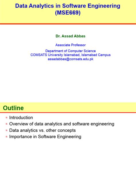 lecture 2 defining data analytics pdf analytics software testing